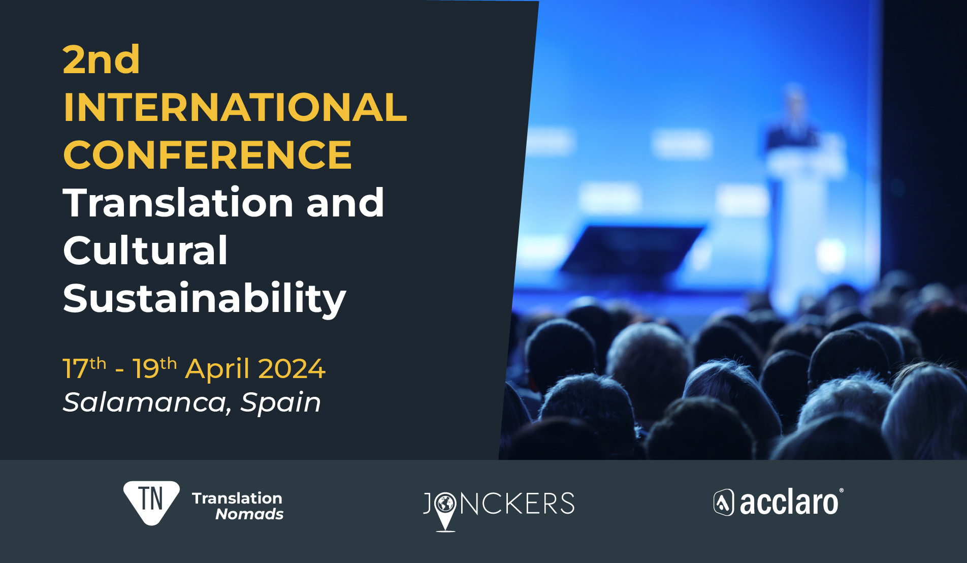 Jonckers at 2nd International Conference on Translation & Cultural ...